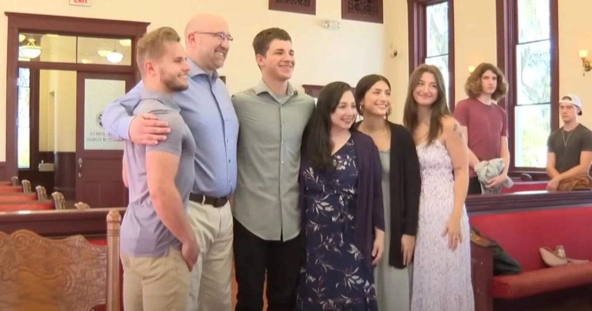 Teenage Boy Officially Taken Into Family Only Hours Before He Turned 18 ...